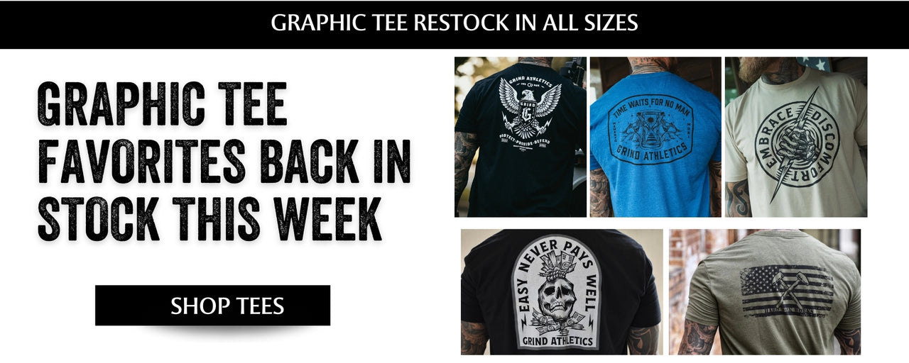 The Grind Athletics Clothing - HARD WORK WORKS.