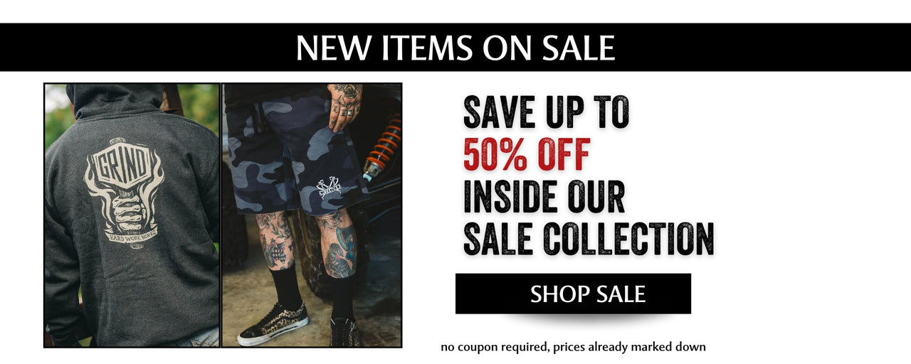 The Grind Athletics Clothing - HARD WORK WORKS.