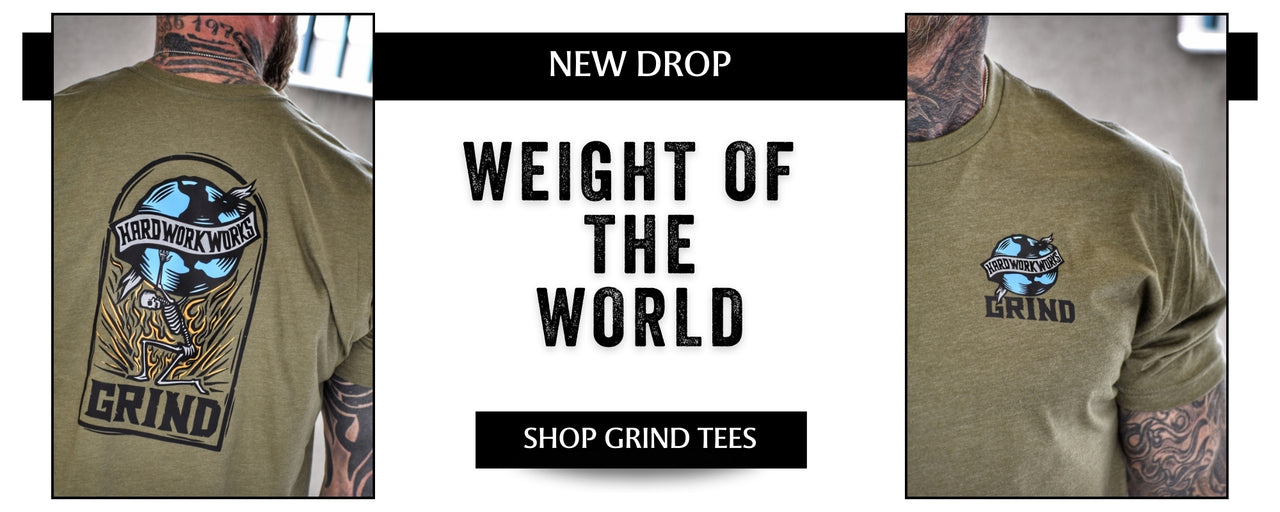 The Grind Athletics Clothing - HARD WORK WORKS.