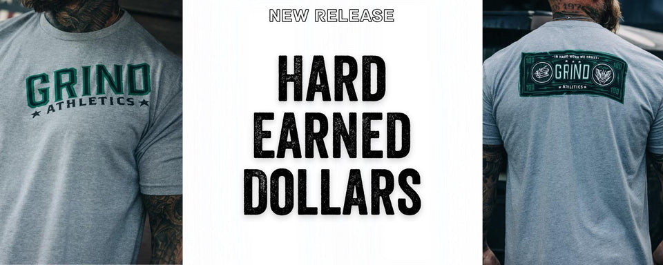 The Grind Athletics Clothing - HARD WORK WORKS.