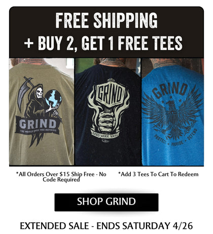 The Grind Athletics Clothing - HARD WORK WORKS.