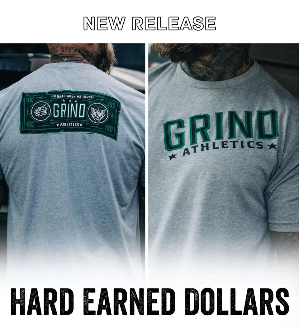 The Grind Athletics Clothing - HARD WORK WORKS.