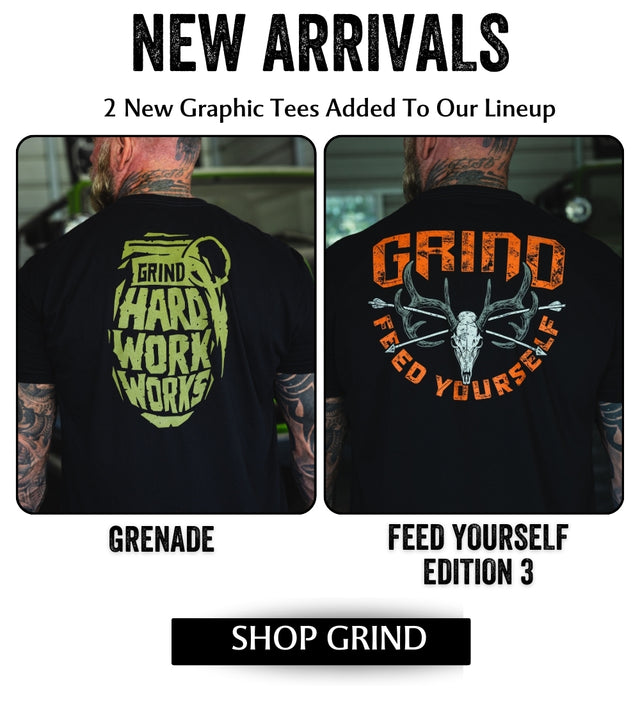 The Grind Athletics Clothing - HARD WORK WORKS.