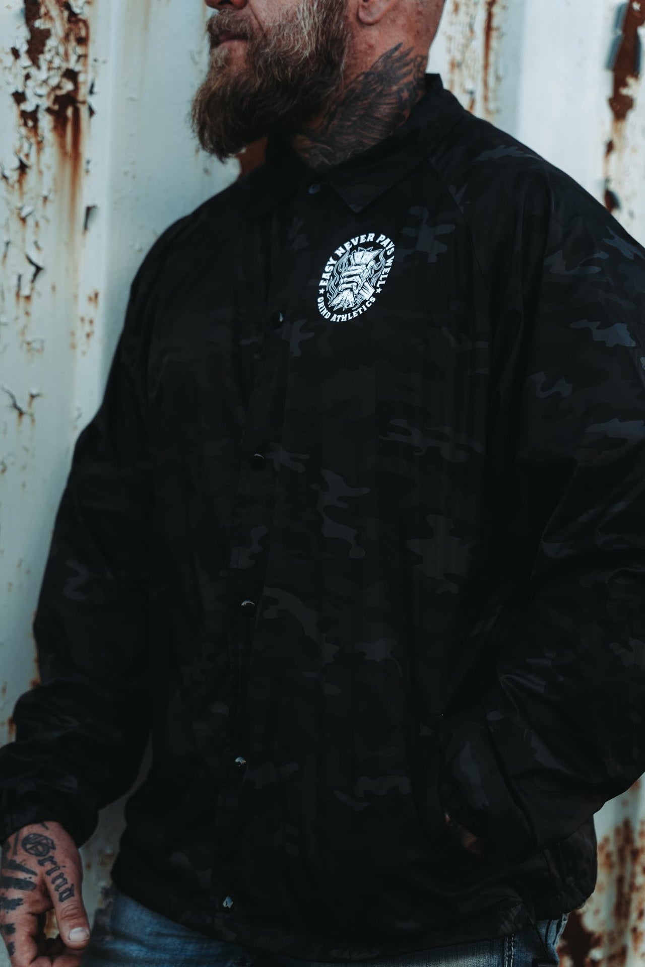 Easy Never Pays Well - Coaches Jacket