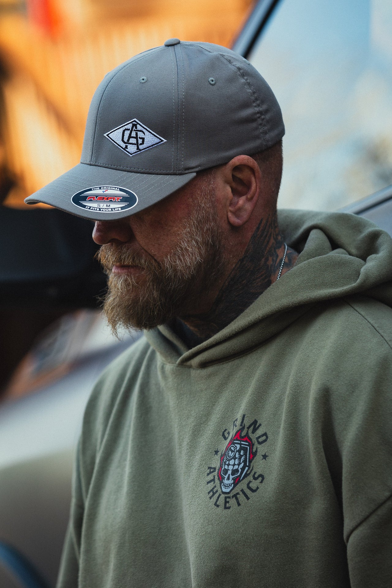 Flexfit Diamond Logo Hats - Embroidered