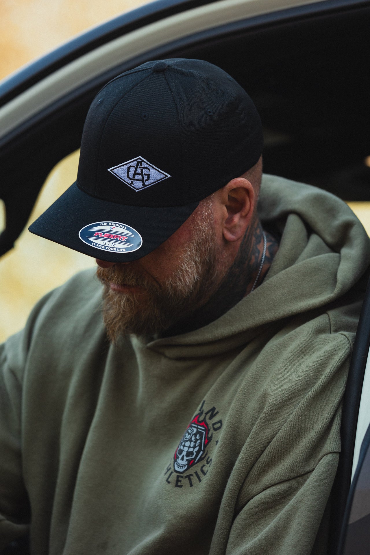 Flexfit Diamond Logo Hats - Embroidered